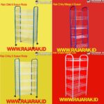 Rak Minimarket Gondola Display Toko Serbaguna - Rak Besi Siku Gudang
